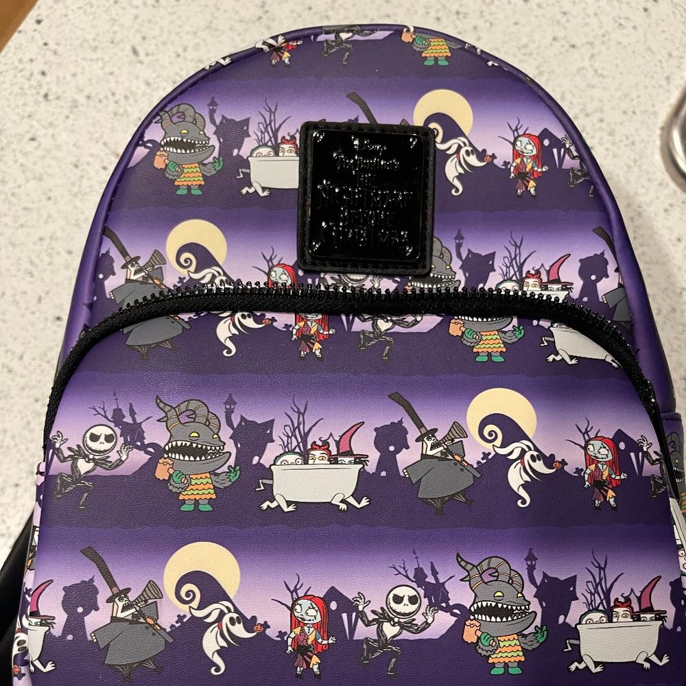 Nightmare Before Christmas Parade Loungefly Backpack - Gem